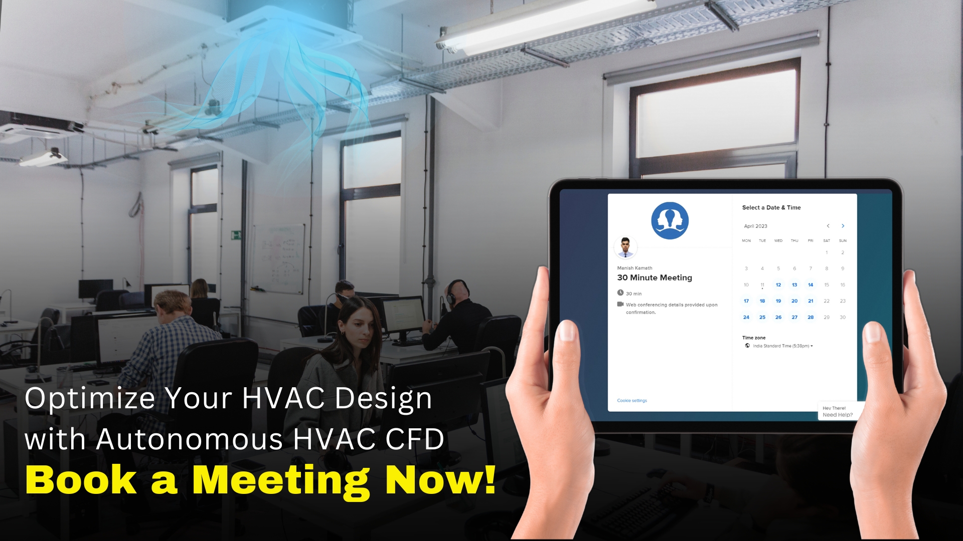 Optimize Your HVAC Design with Autonomous HVAC CFD - Book a Meeting Now