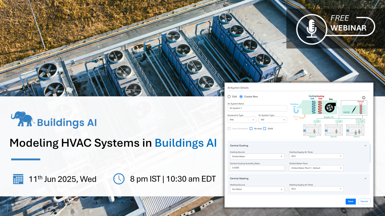 Modeling HVAC Systems in Buildings AI
